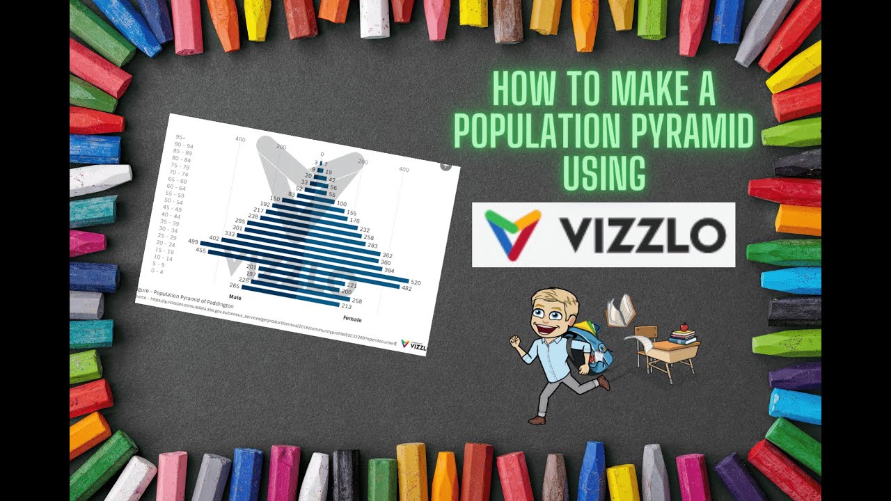 How to Make a Population Pyramid (Using 2016 Census Data) - YouTube