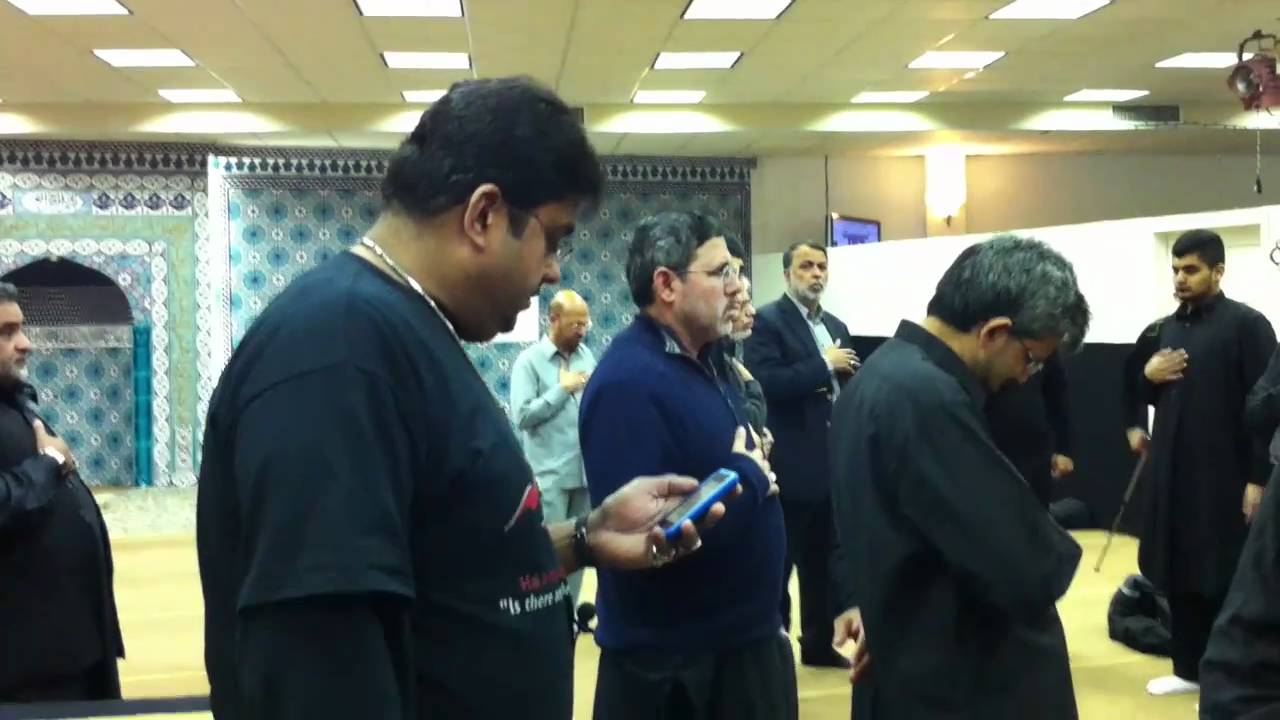 Nawha recited by Shafik Kassam and Mustafa Shivji at Al-Khoie Center in ...