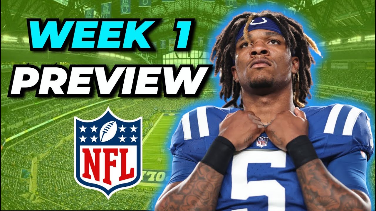 STARTS and SITS and NFL Week 1 Preview FULL EPISODE 2023 - YouTube