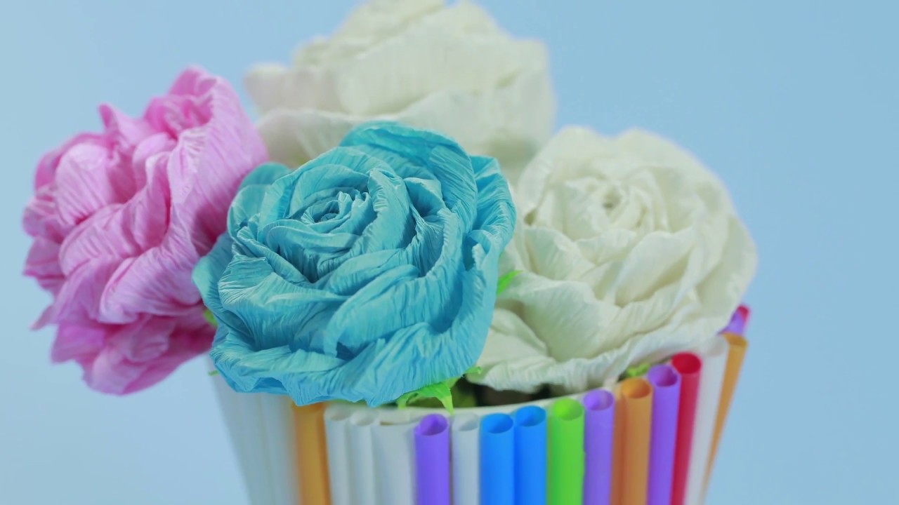 DIY || Hướng Dẫn Làm Hoa Handmade | Phần 1 - YouTube