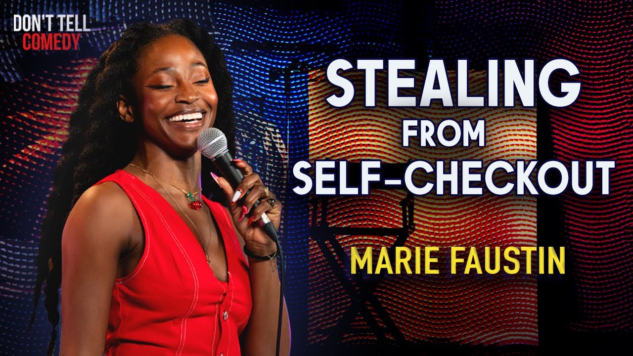 Stealing from Self-Checkout | Marie Faustin | Stand Up Comedy - YouTube