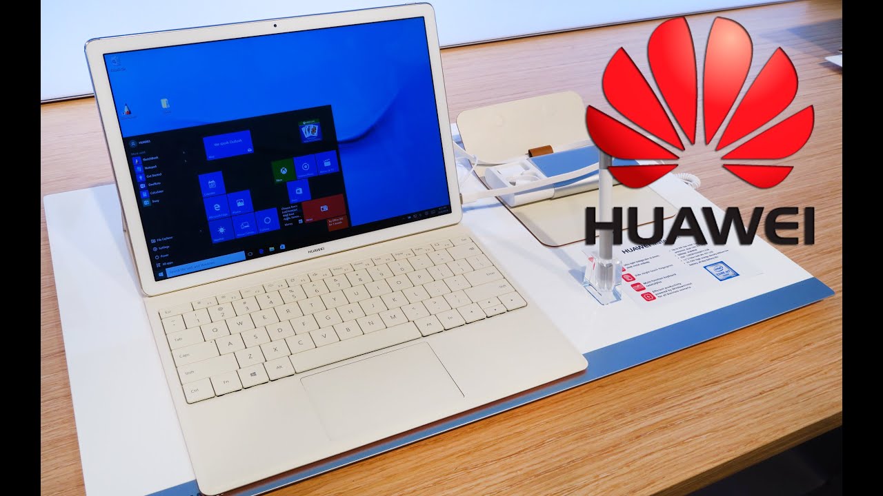 Huawei Matebook Планшет-Трансформер (MWC2016) - YouTube