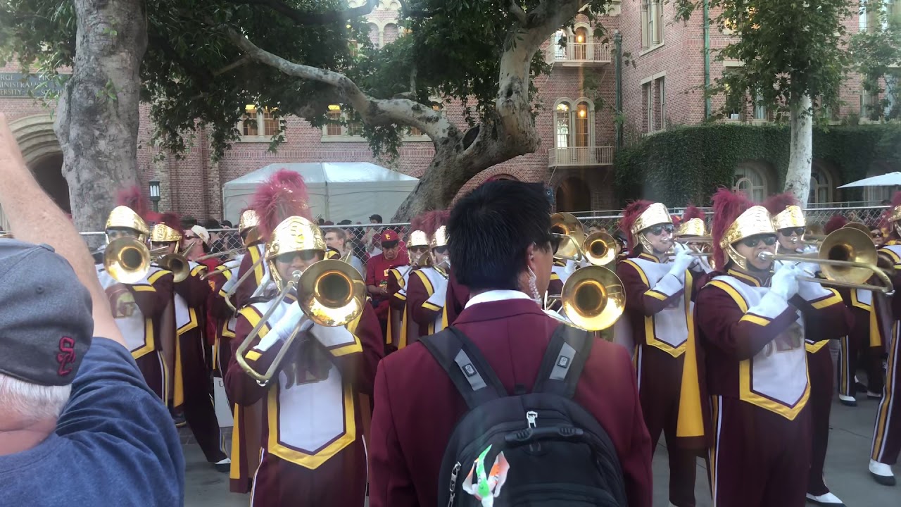 USC Band plays Tusk - USC vs. Stanford, Sept. 7, 2019 - YouTube