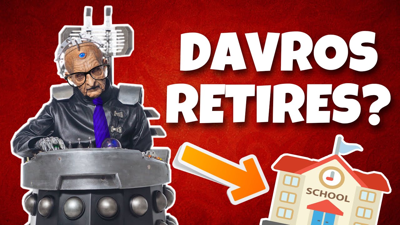 davros becomes a school teacher, teaching how to create a reality bomb ...