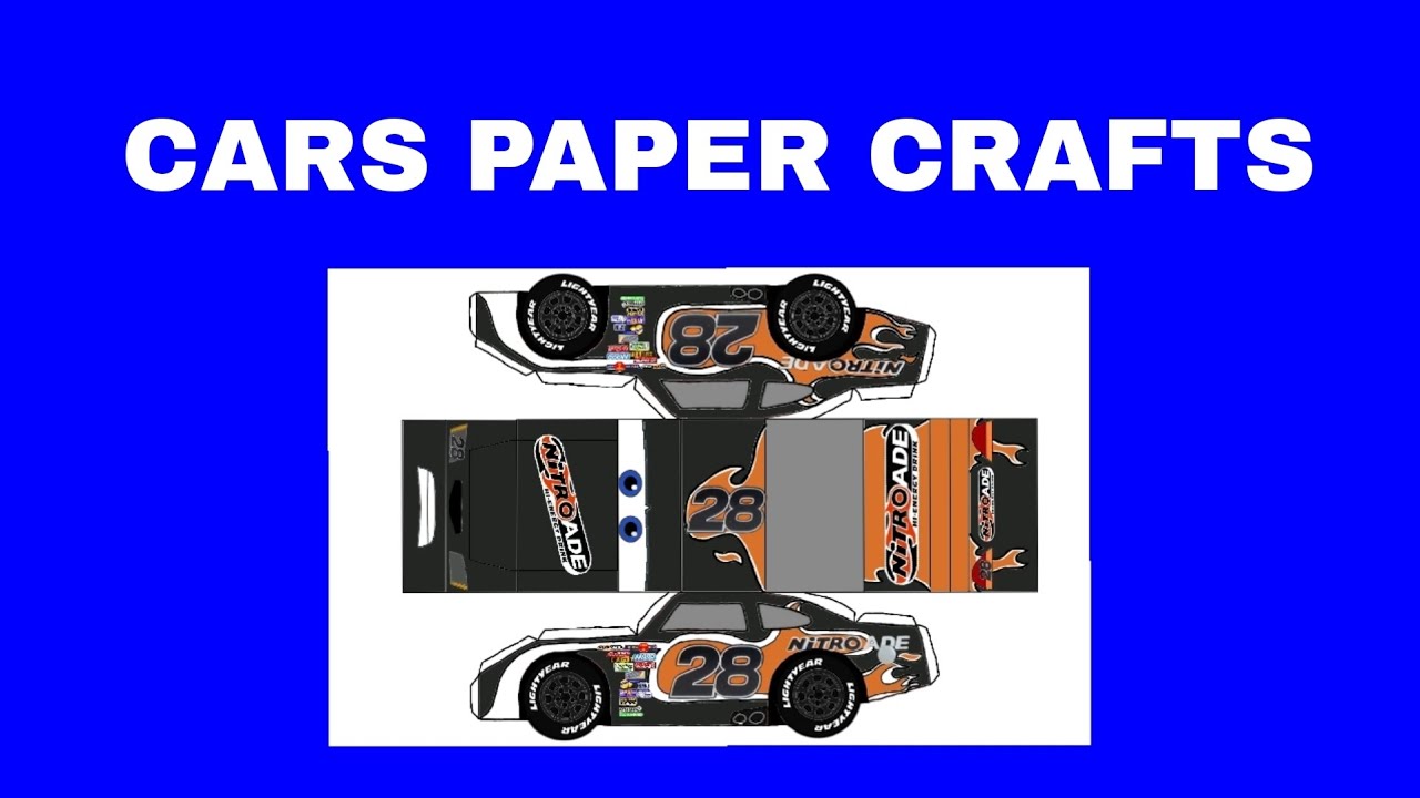 CARS PAPERCRAFTS PARTE 11 - YouTube