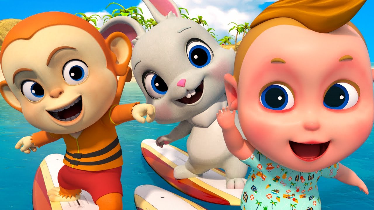 Beach Song | Yes Yes Playground at the Beach Song | +More Kids Songs ...