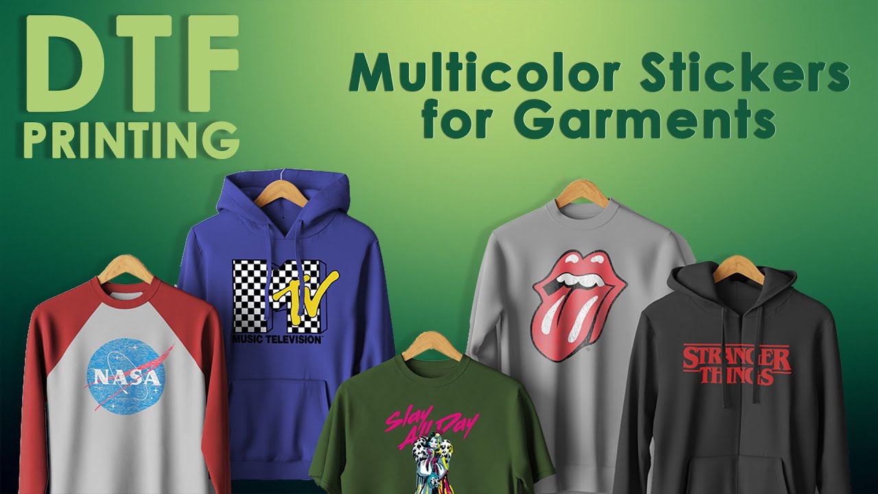 DTF Printing | Multicolor Heat Transfer Stickers | Tirupur | Customized ...