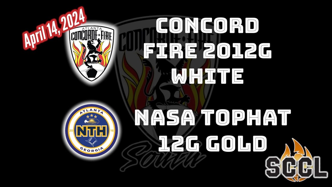 SCCL Game - Concorde Fire South 2012G White vs NASA TopHat 12G Gold (4. ...