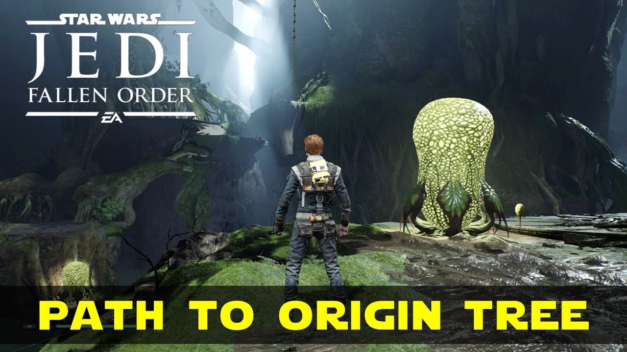 Find a path to the origin tree | Star Wars Jedi Fallen Order - YouTube