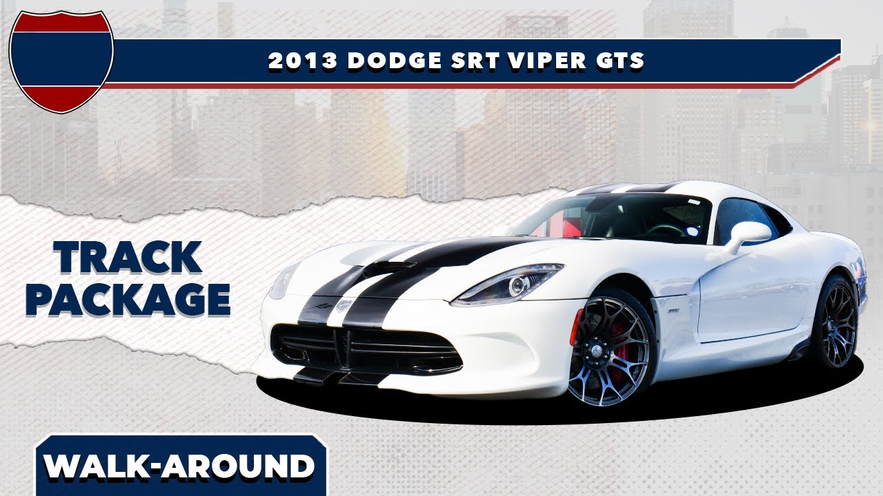 2013 Dodge SRT Viper GTS | Track Package | Walk-Around - YouTube