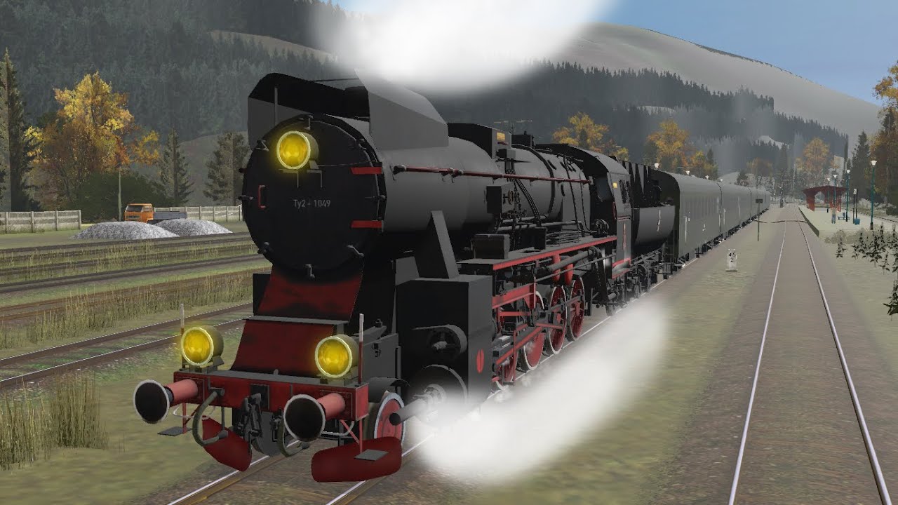 Trainz 2019: SLW PKP Ty2-1049 - YouTube