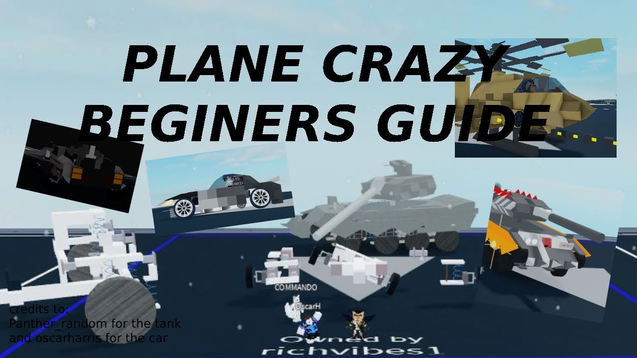 Beginers guide to plane crazy - YouTube