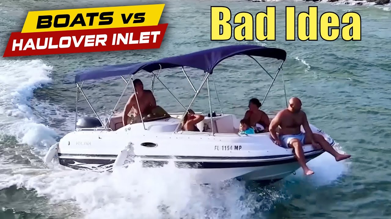 Bow Riding Haulover Inlet! | Boats vs Haulover Inlet - YouTube