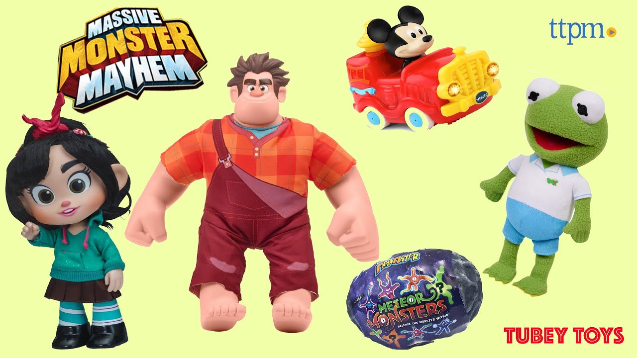 Hottest Toys Christmas Massive Monster Mayhem, The Grinch, Wreck-it ...