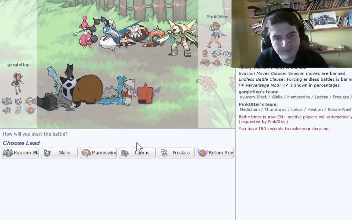 pokemon ORAS showdown 82 - mono ice team - YouTube
