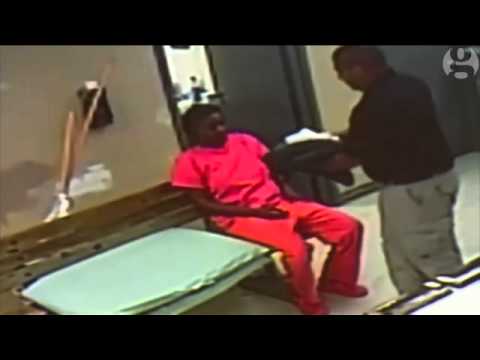 Sandra Bland jail intake: Changing clothes and taking mugshot - YouTube