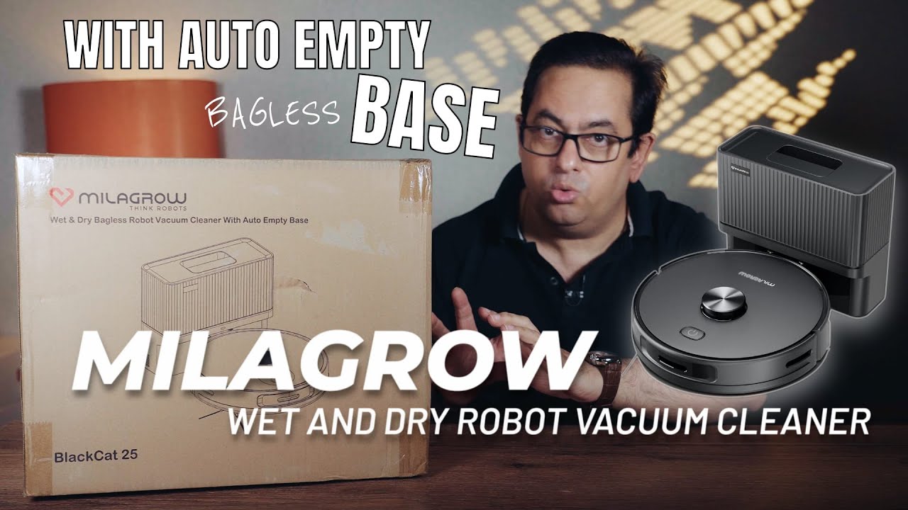 Milagrow Blackcat 25 Ultra Review: India’s First 3-Litre Self-Empty ...