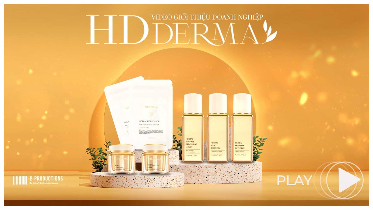 Video giới thiệu doanh nghiệp HD Derma (DN 29) - YouTube