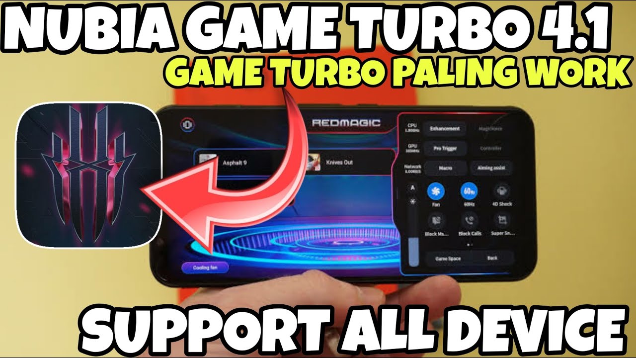 GAME TURBO NUBIA 4.1 | GAME TURBO PALING WORK SAAT INI - YouTube