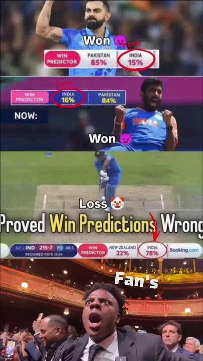 "Prediction Fail, India OP!🔥🇮🇳"#cricketshorts#viratkohli#indwin# ...