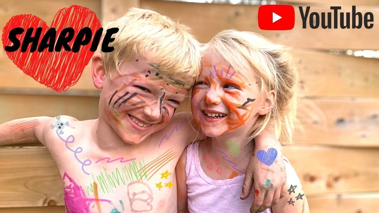 Sharpie Marker Mess!! - YouTube