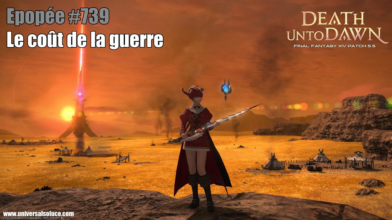 Final Fantasy XIV 5.5 - Epopée #739 : Le coût de la guerre - YouTube