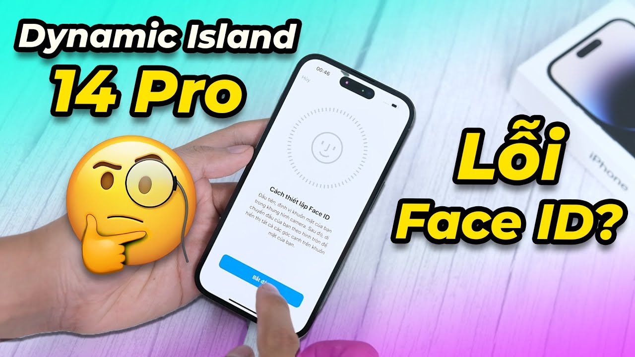 Mở hộp iPhone 14 Pro: Muộn nhưng làm kỹ - Lỗi lạ: Dùng Dynamic Island ...