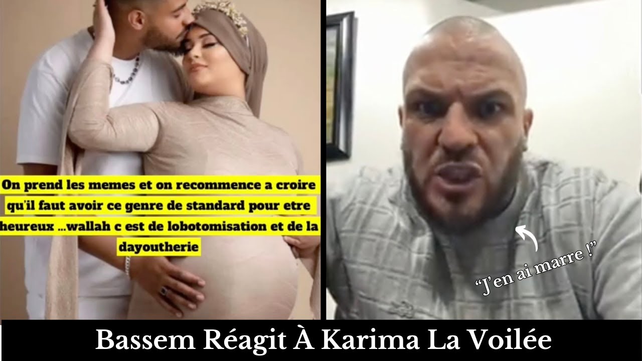 Bassem Réagit À Karima La Voilée Enceinte 😱 - YouTube