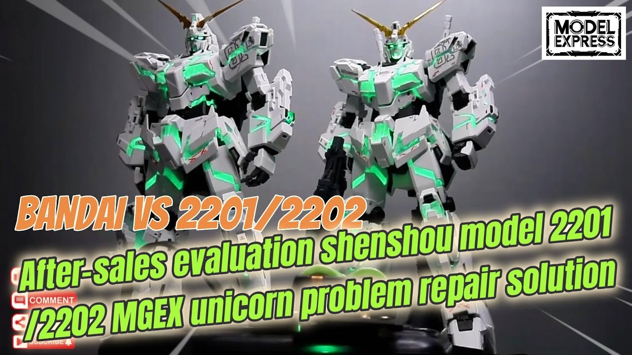 BANDAI VS 2201 After-sales evaluation shenshou model 2201/2202 MGEX ...