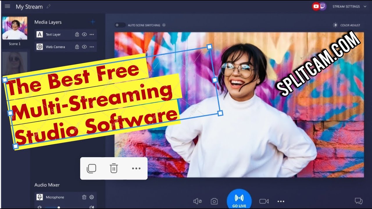 SplitCam Free & Live Multi-Streaming Studio - YouTube