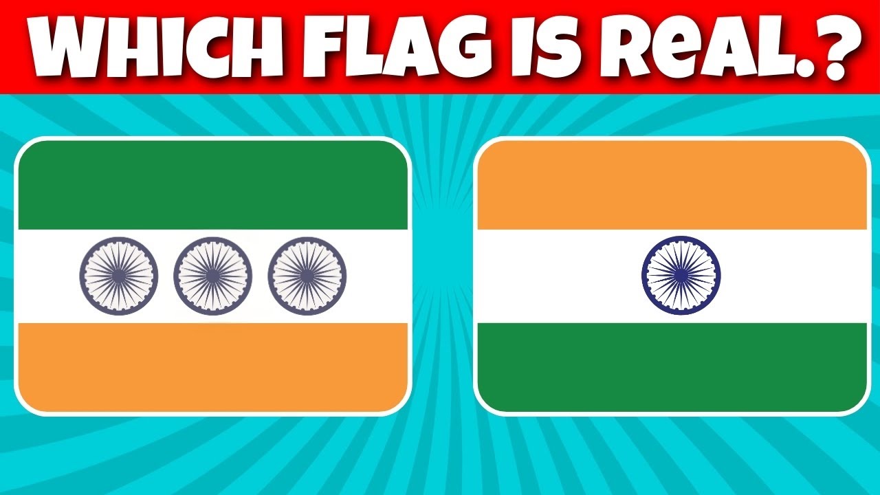 Guess the Correct Flag | Which One is Real? 99% Fail - YouTube