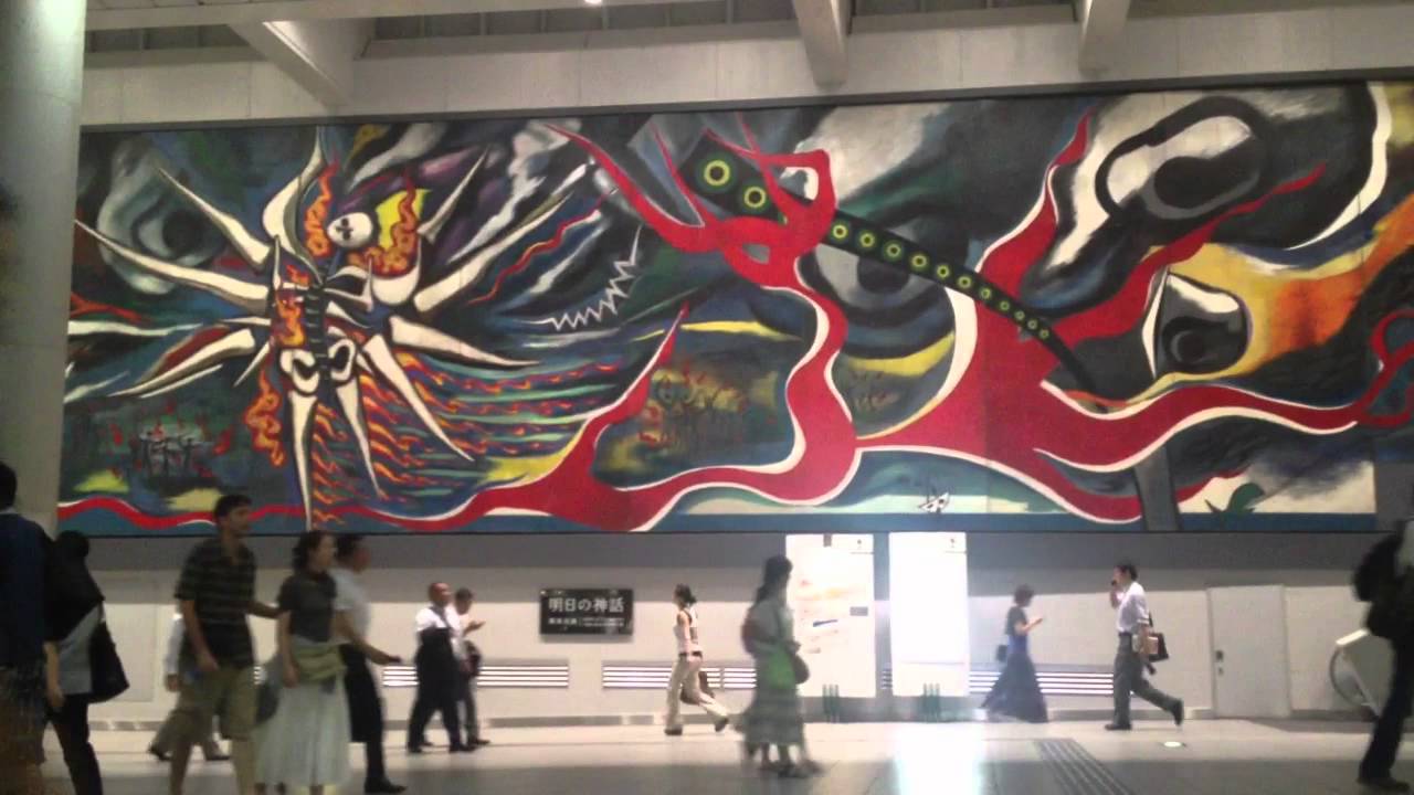 Myth of tomorrow / Taro Okamoto 明日の神話 岡本太郎 - YouTube