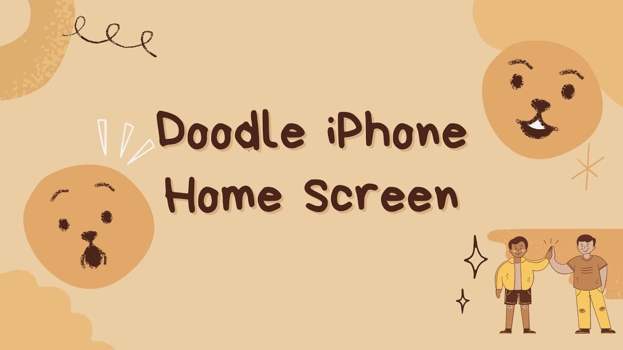 How To Doodle With Your Friends On Your iPhone Home Screen - YouTube