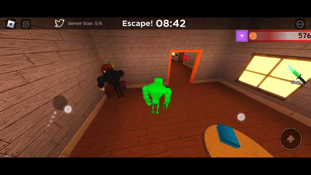 Playing as new color shift skin in Roblox Bakon (Gameplay) *First Time ...