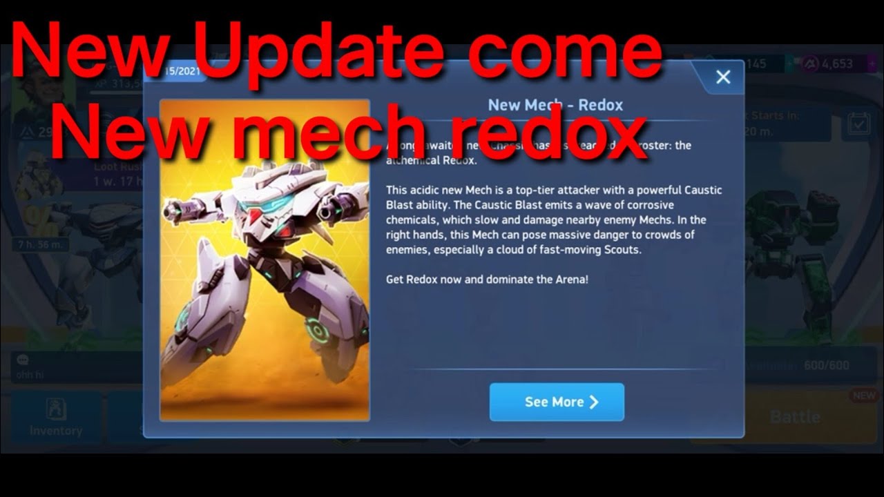 |Mech Arena| new mech redox is here.. - YouTube