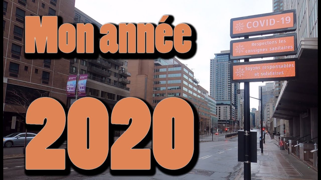 Mon Année 2020 / My year 2020 - YouTube
