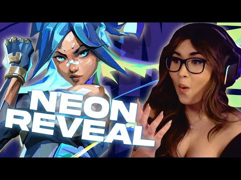 *NEW* VALORANT AGENT NEON (MY REACTION!!) | YourPrincess