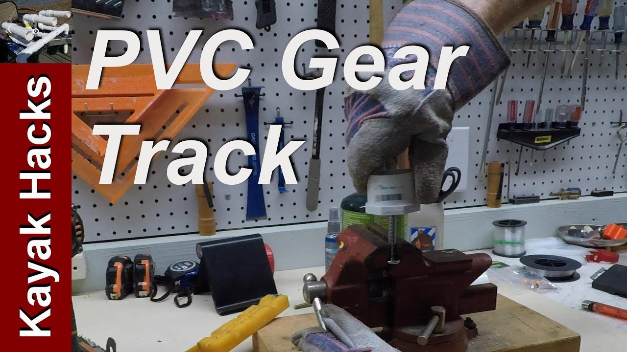 Simple DIY Gear Track Adapter for Kayak Rail Mount Accessories - YouTube
