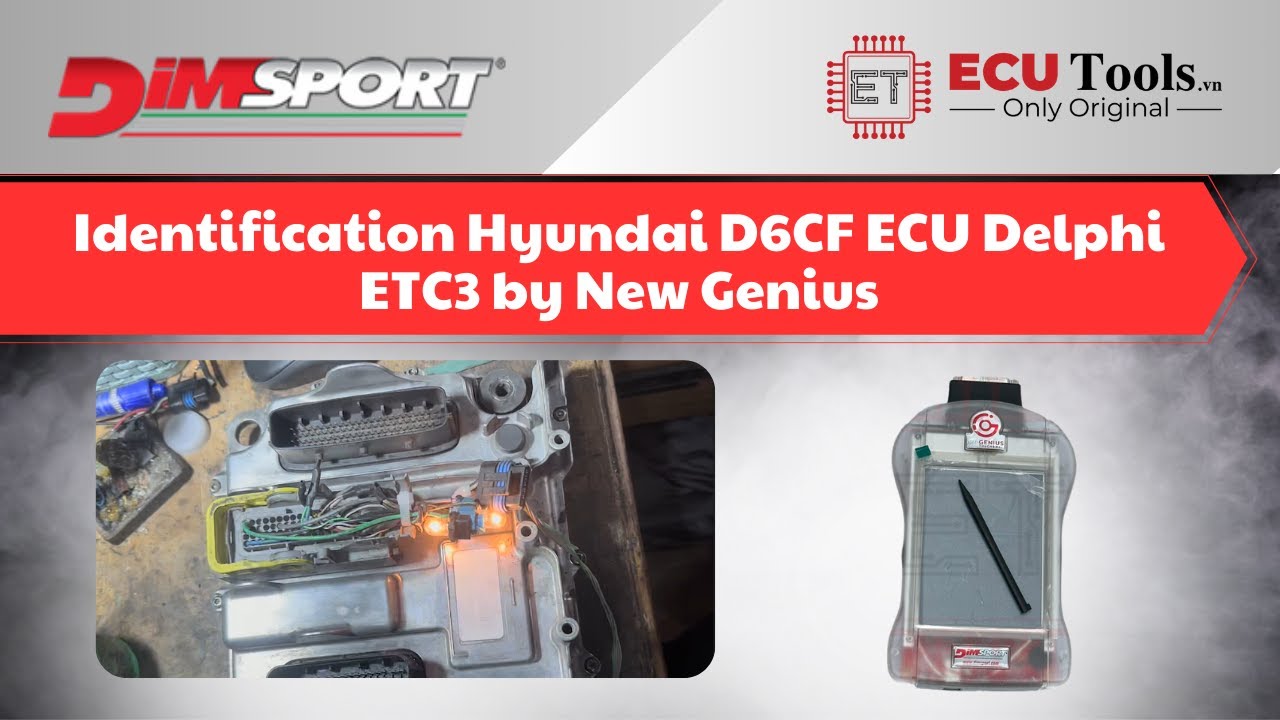 Identification Hyundai D6CF ECU Delphi ETC3 by New Genius | ECUTools ...