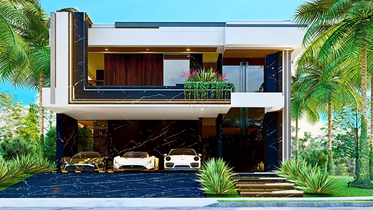 IMPRESSIONANTE CASA CONTEMPORANEA DE ESQUINA EM CONDOMINIO DE LUXO ...