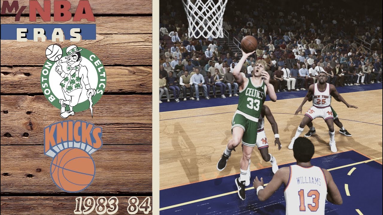 NBA 2K23 Vintage Boston Celtics vs New York Knicks (Dec 13, 1983) - YouTube