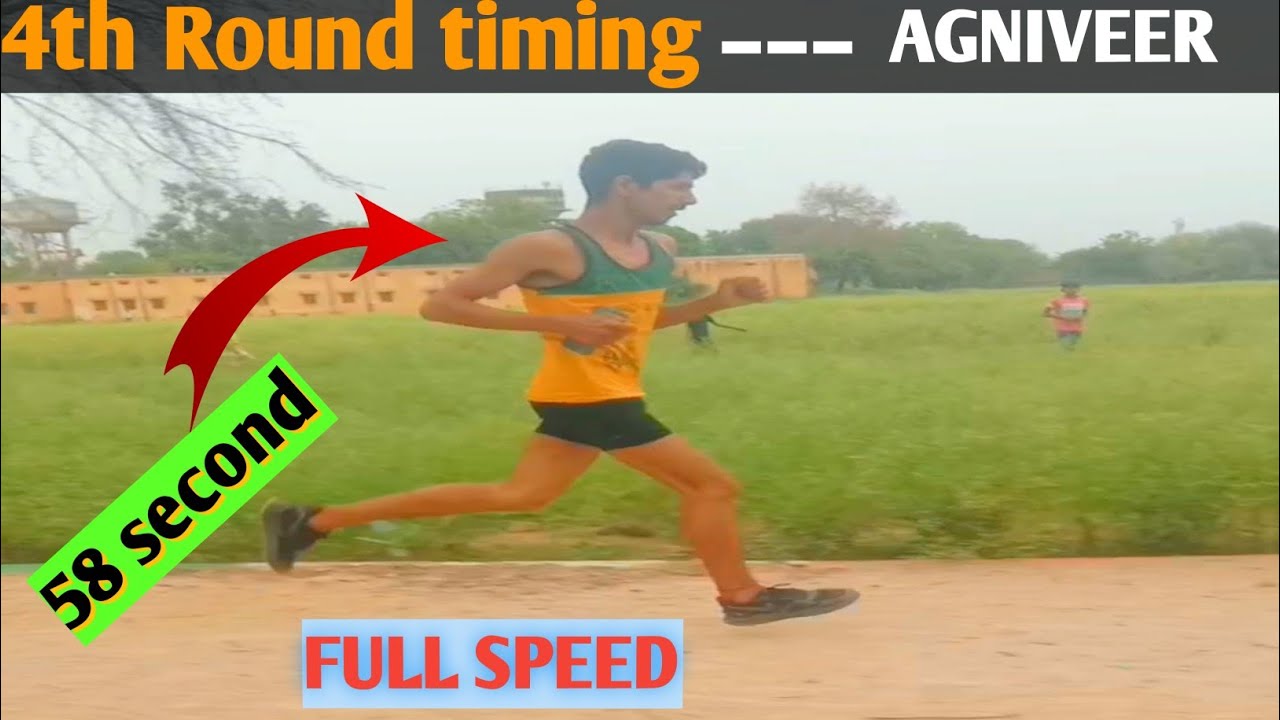 400 मीटर की खतरनाक फिनीशिंग||army AGNIVEER running|army reel 2m - YouTube