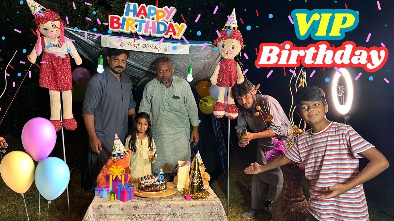 Vip birthday celebration | surprise birthday ! - YouTube