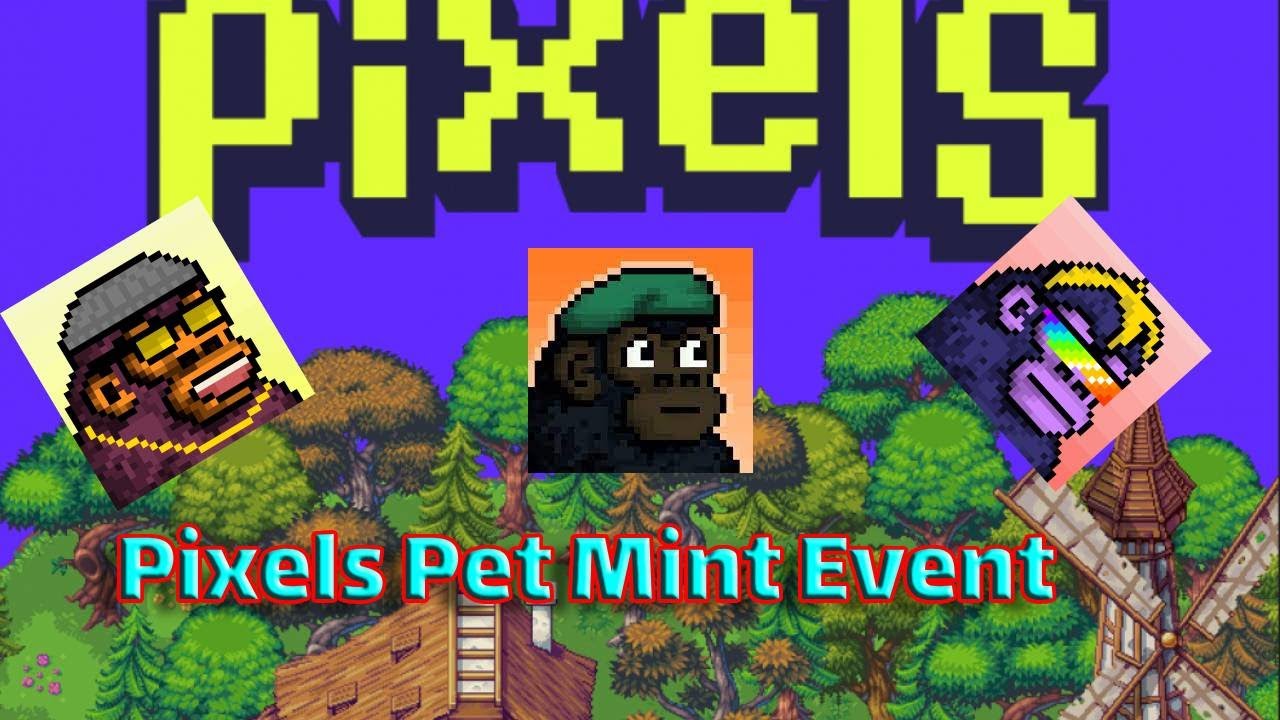 Pixels Online Pets Generation 2 Mint 3000k Pet Collection Minting Live ...