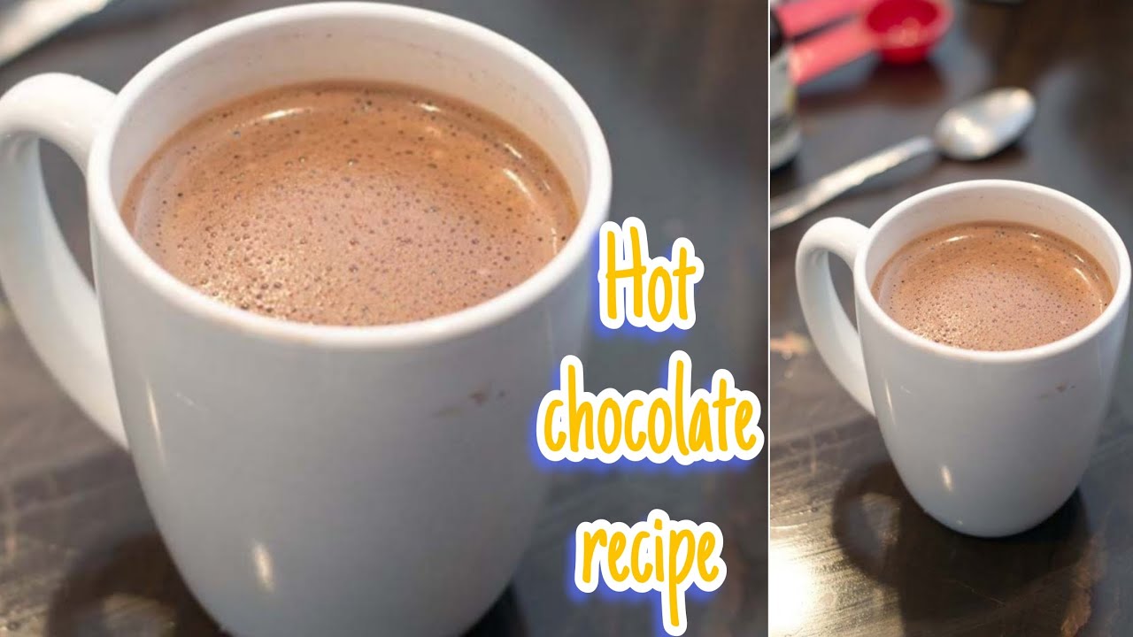 Hot Chocolate Recipe||easy & quick hot chocolate recipe||winter special ...