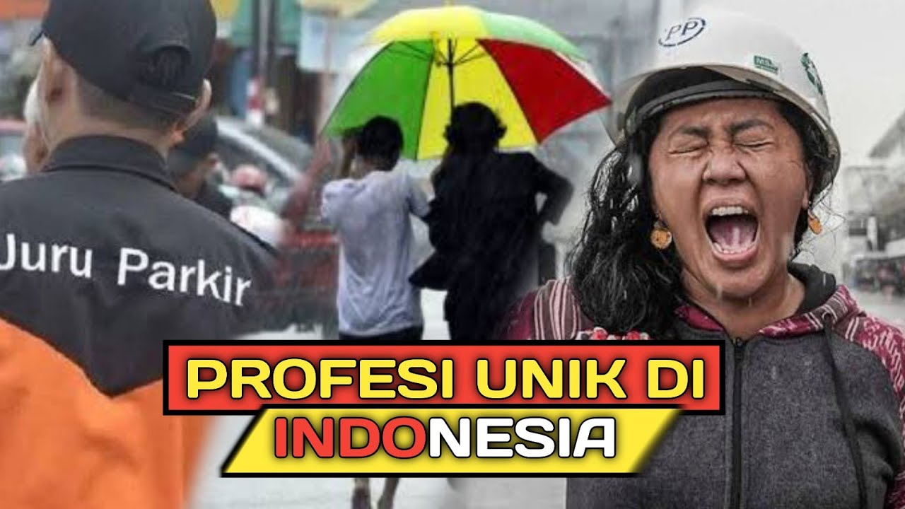KEREN! Profesi Unik Ini Hanya Ada di Indonesia. - YouTube