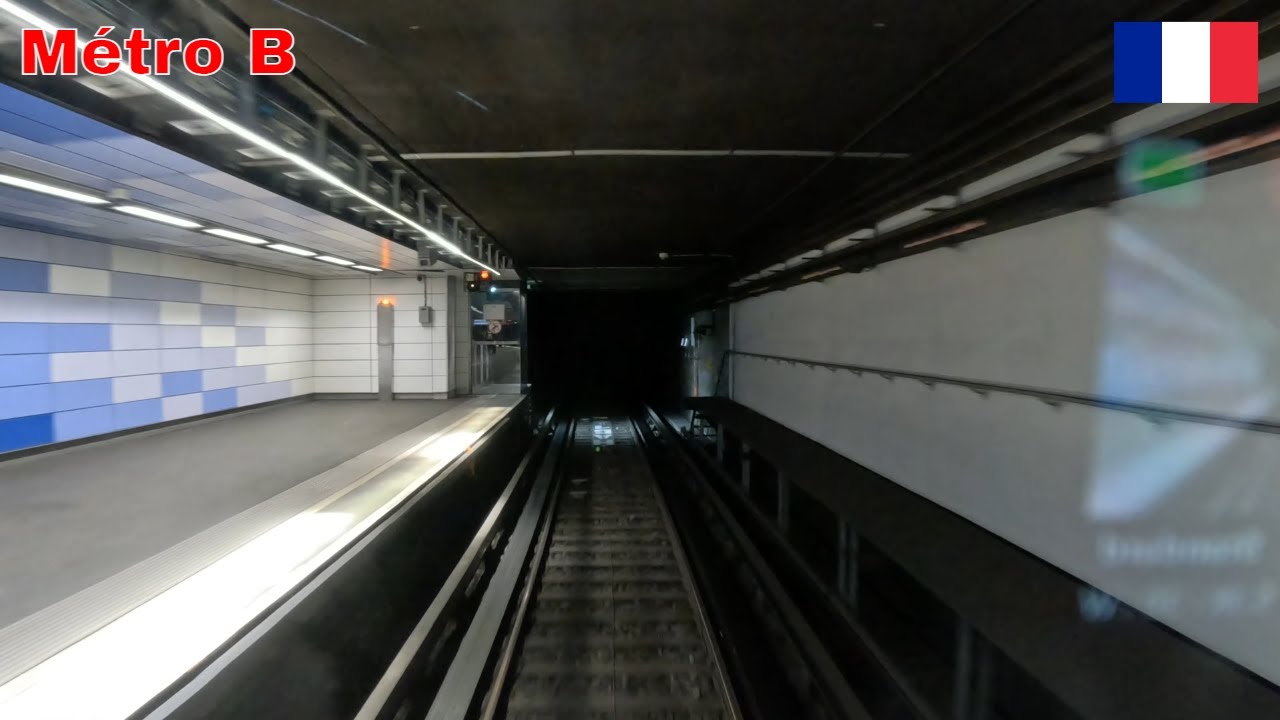 Ligne B du Métro de Lyon - YouTube