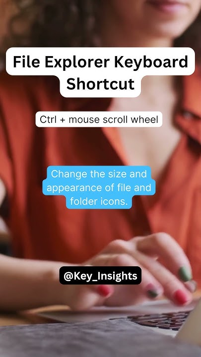 Ctrl + mouse scroll wheel - Keyboard Shortcut - YouTube