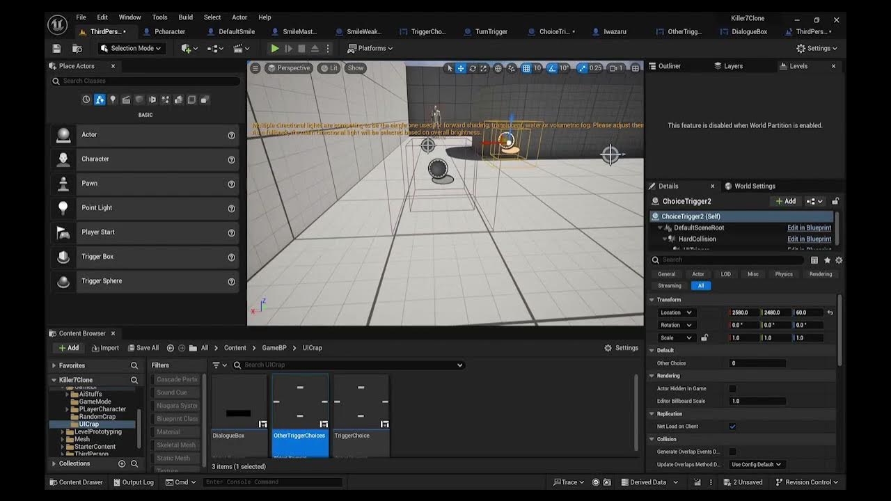 Doug Teaches Ue5 Killer 7 Clone - Fixing The Branching Paths Moving Backwards - YouTube