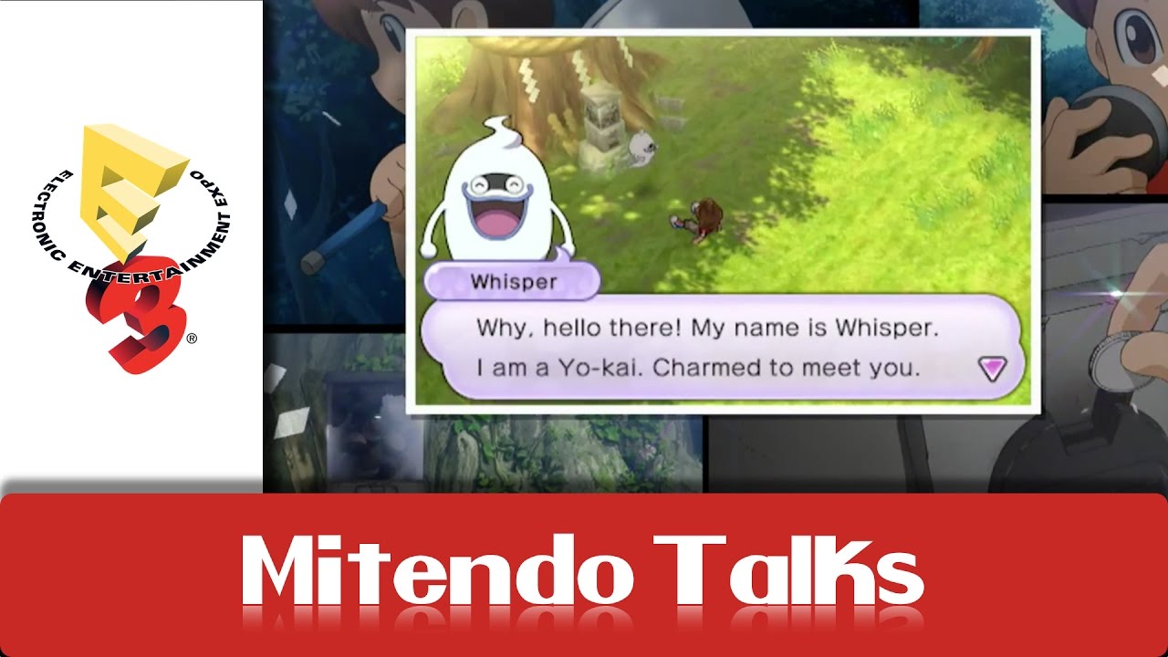 Yo-Kai Watch 3DS Reveal - YouTube